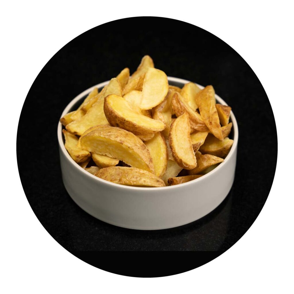 Papas Fritas Wedges – Corte Gajo – Caja 10 kg – Global Frozen