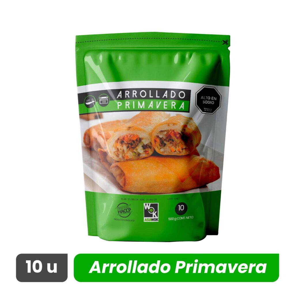 Arrollados Primavera – Caja 80 unidades – Global Frozen
