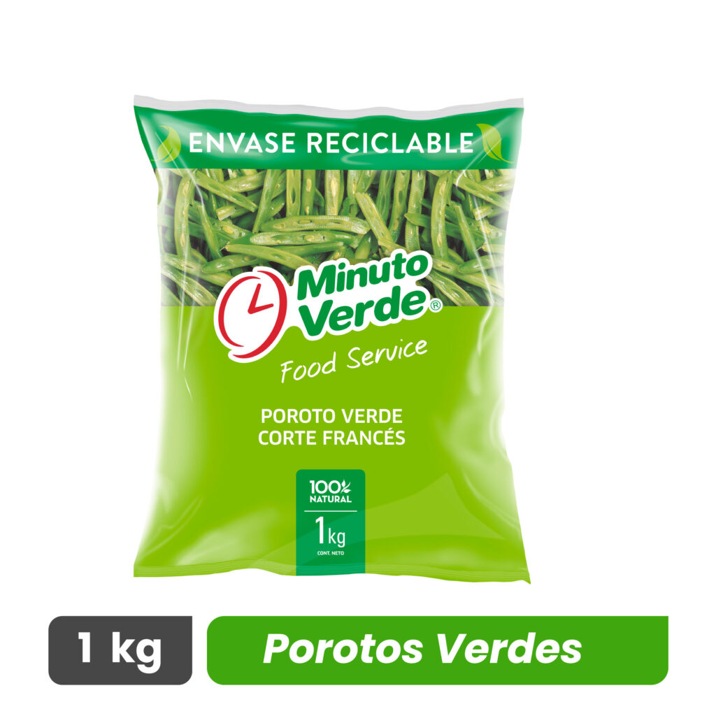 Poroto Verde Corte Francés – Caja 9 kg – Global Frozen